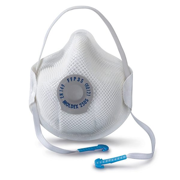 Moldex 2505 FFP3 Dust Masks For Fine Toxic Dusts x 10