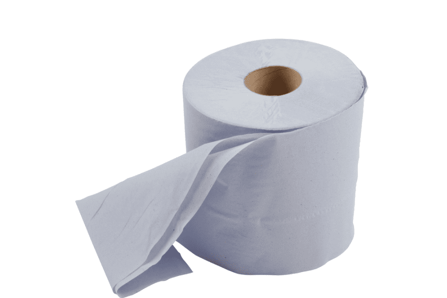 Buy Centre Feed Paper Rolls 2 Ply Blue x 6 Online Today!