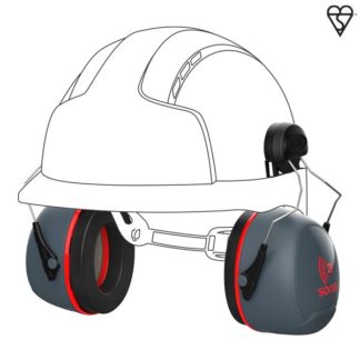Buy JSP Sonis 3 Helmet Mounted Ear Defender 36dB Online Today!
